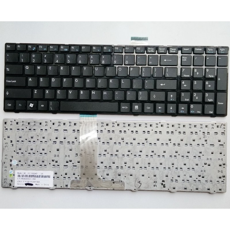 keyboard laptop MSI GP70 کیبورد لپ تاپ ام اس آی کیبورد لپ تاپ ام اس آی